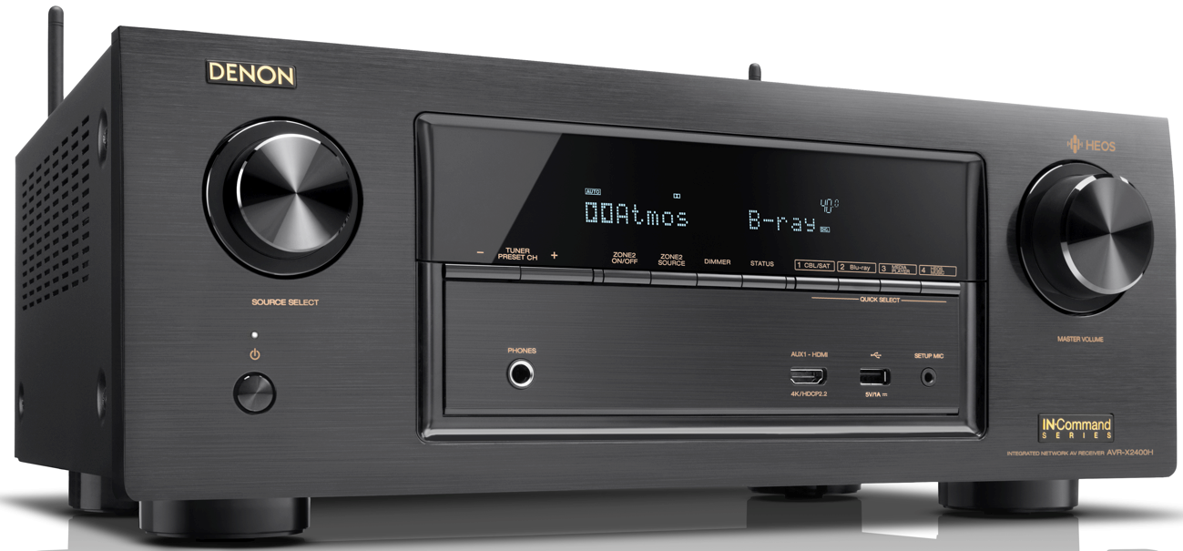 Denon’s New In-Command X Series AVR-X2400H and AVR-X1400H Receivers ...