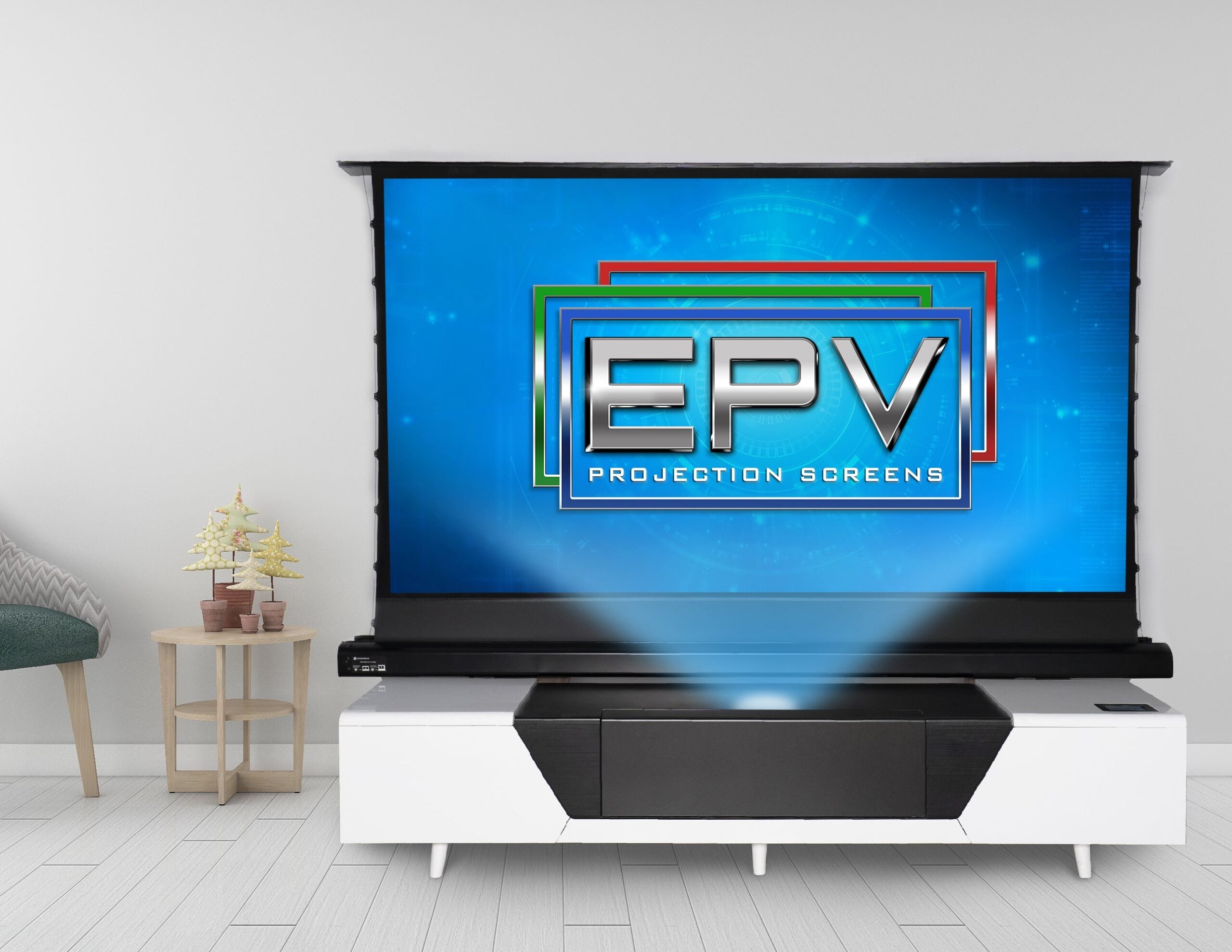 EPV introduces light-rejecting UST projection screen • Home Theater Forum